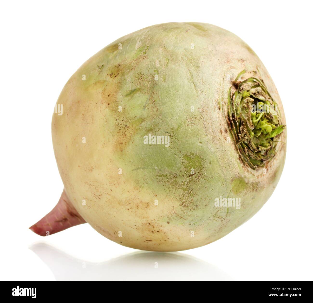 green radish isolated on white Stock Photo - Alamy