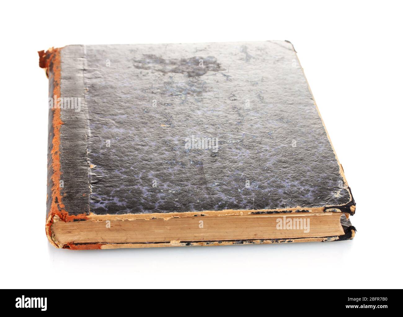 old book isolated on white Stock Photo - Alamy