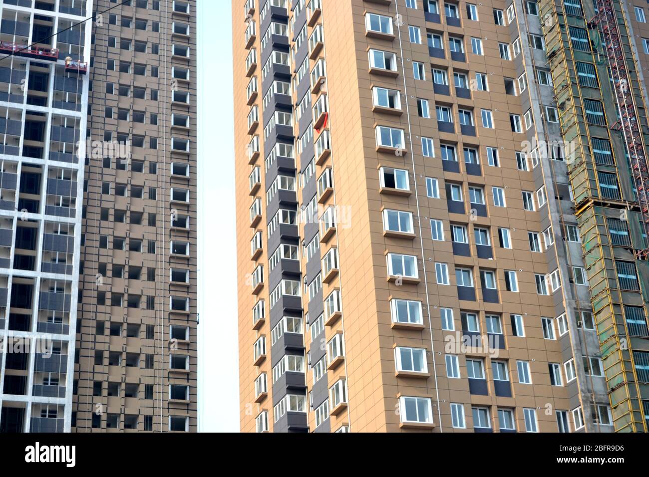 Blocks of flats Stock Photo - Alamy