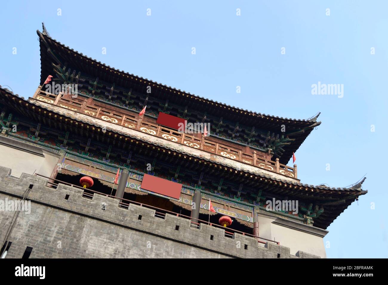 Chinese roof - pagoda Stock Photo - Alamy