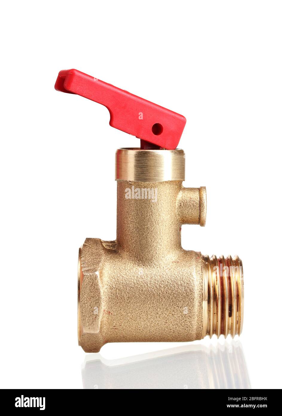 Water valve isolated on white Stock Photo - Alamy