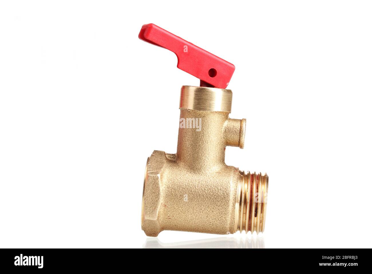 Water valve isolated on white Stock Photo - Alamy