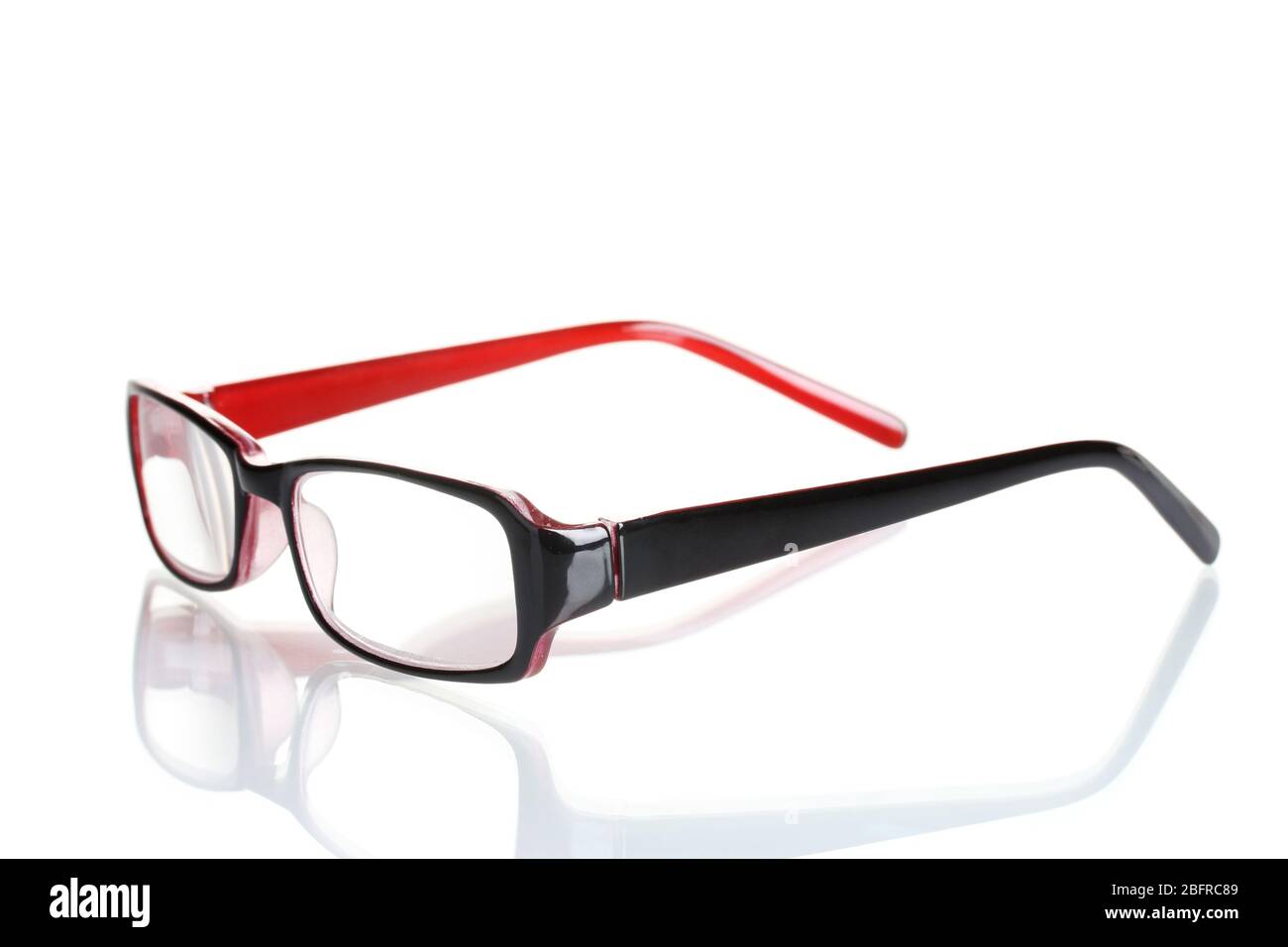 beautiful glasses isolated on white Stock Photo - Alamy