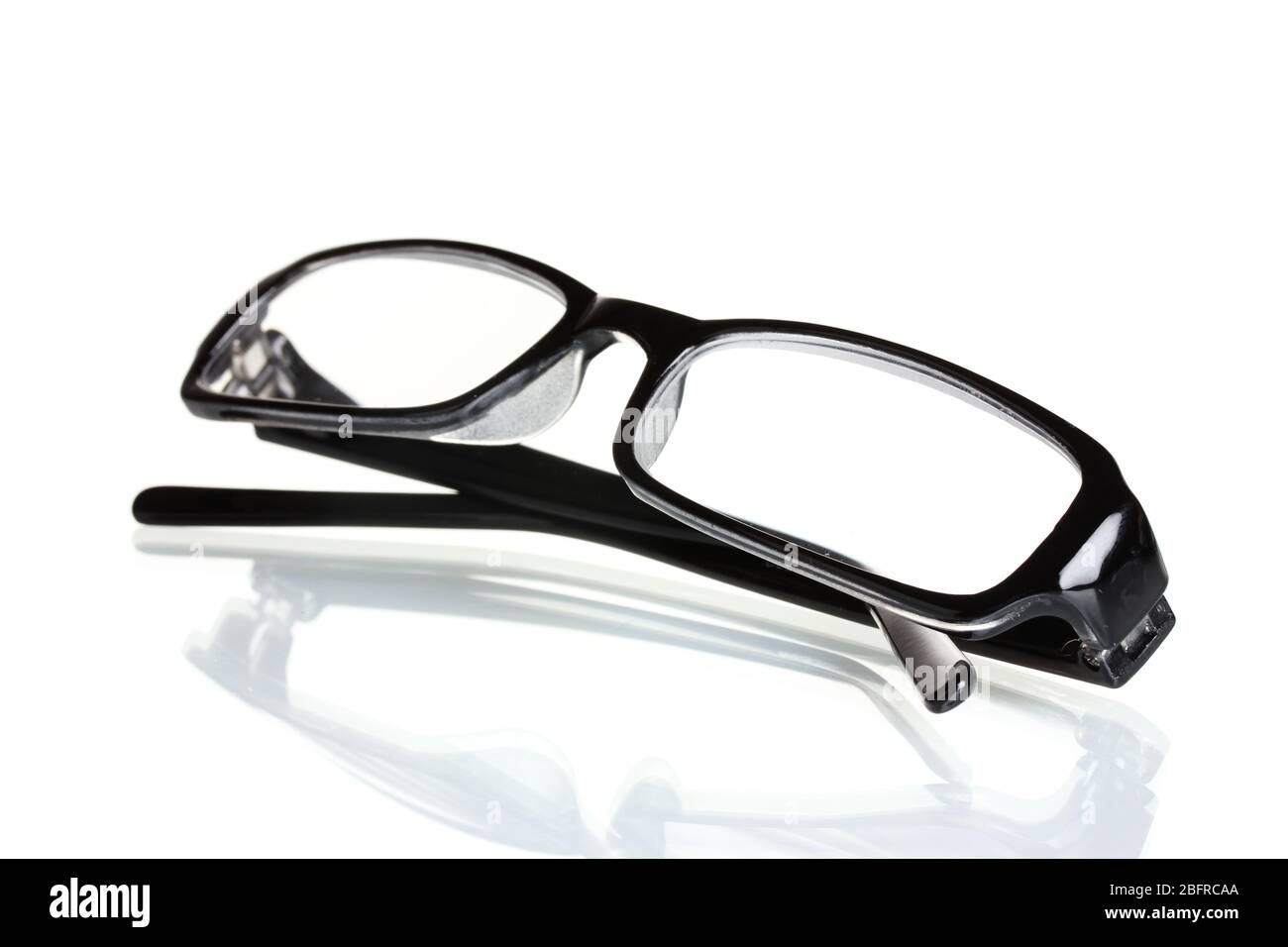 beautiful glasses isolated on white Stock Photo - Alamy