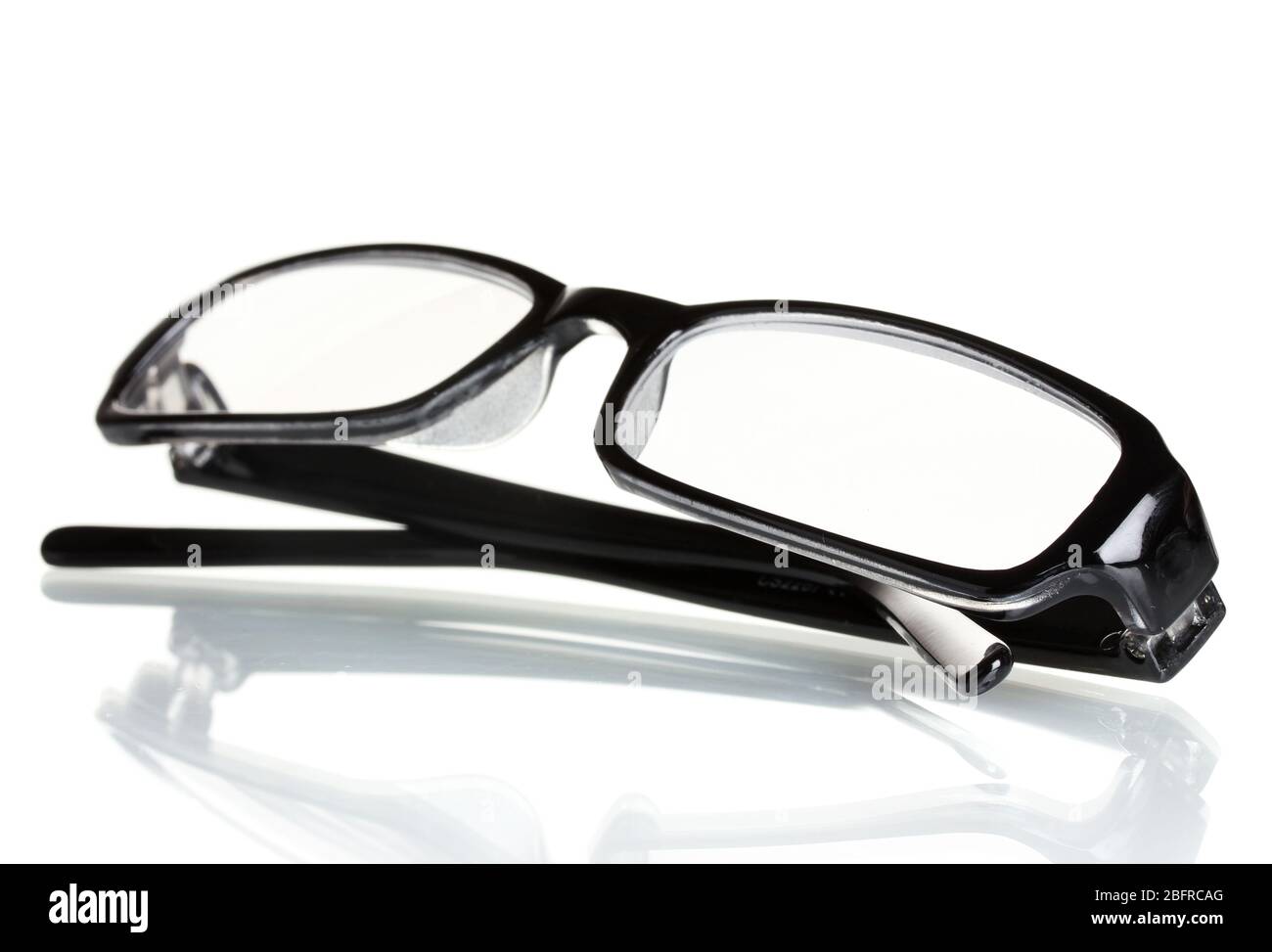 beautiful glasses isolated on white Stock Photo - Alamy