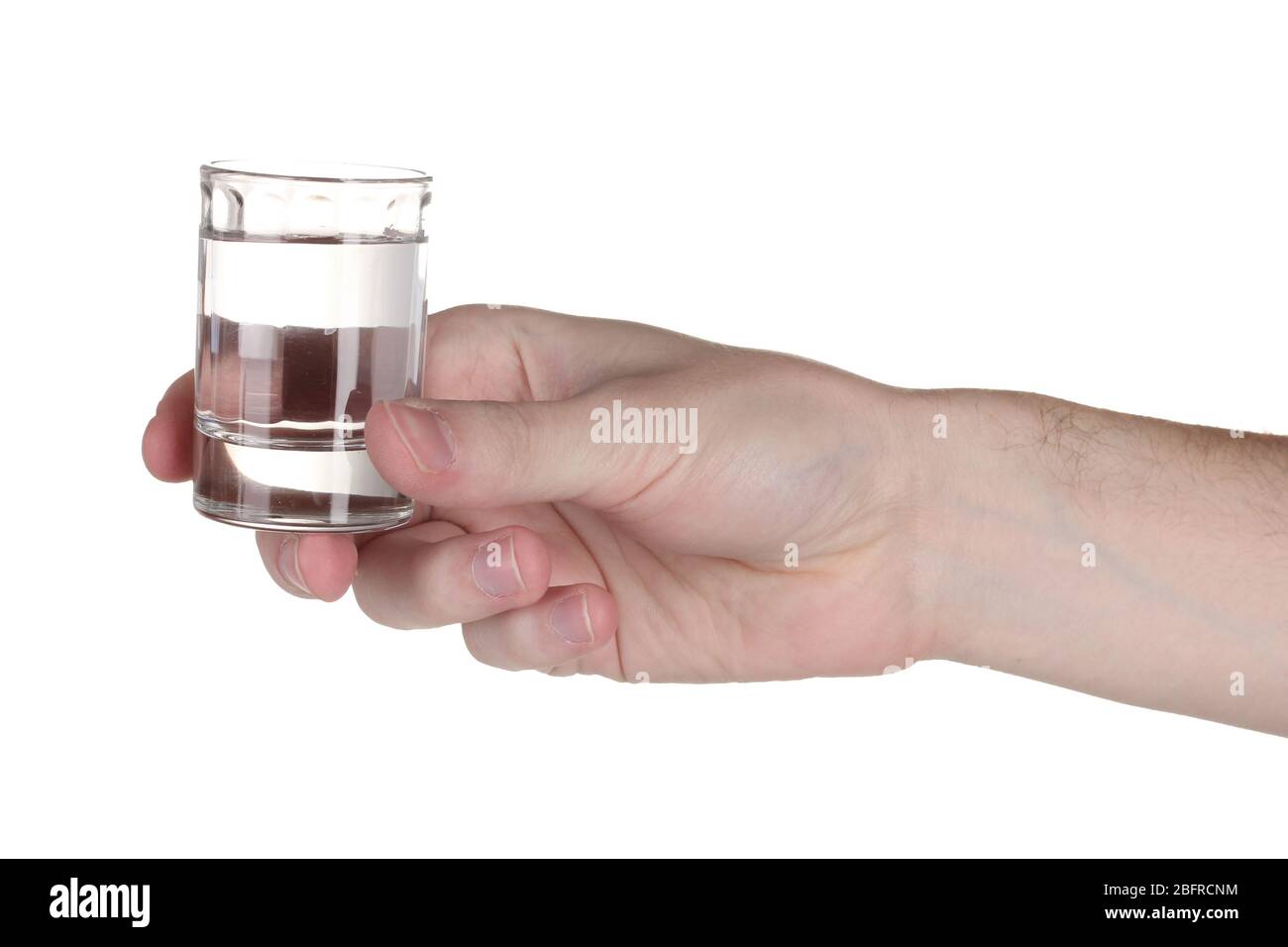 Hand alcohol shots Cut Out Stock Images & Pictures - Alamy