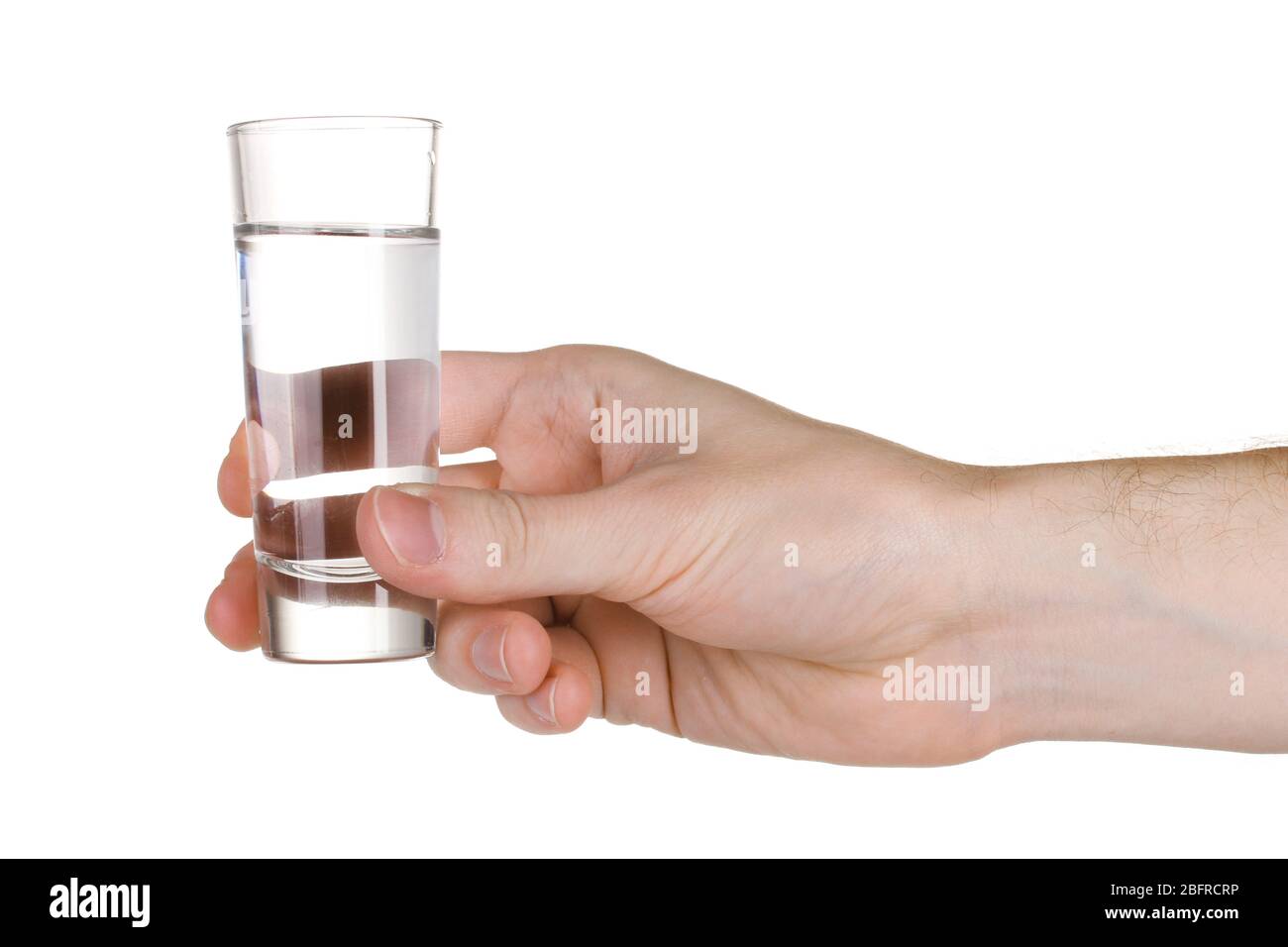 Hand alcohol shots Cut Out Stock Images & Pictures - Alamy