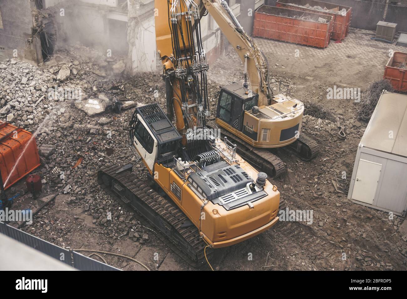 Demolition Machinery High Resolution Stock Photography and Images - Alamy