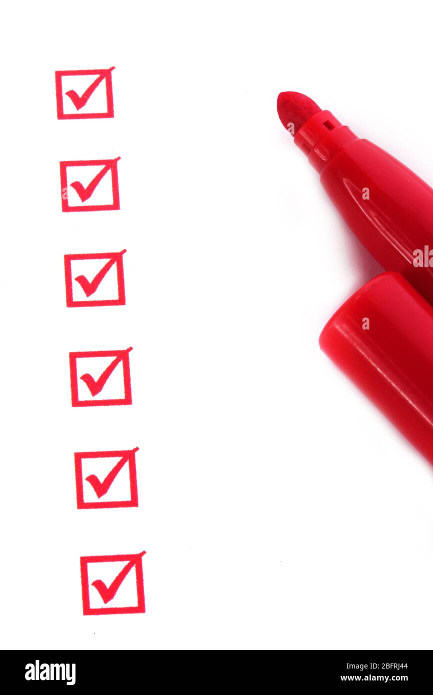 Formular checkbox hi-res stock photography and images - Alamy