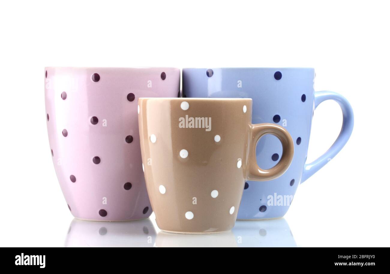 Three shiny cups isolated on hi-res stock photography and images - Alamy