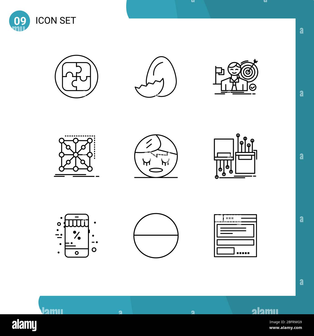 Business framework Stock Vector Images - Alamy