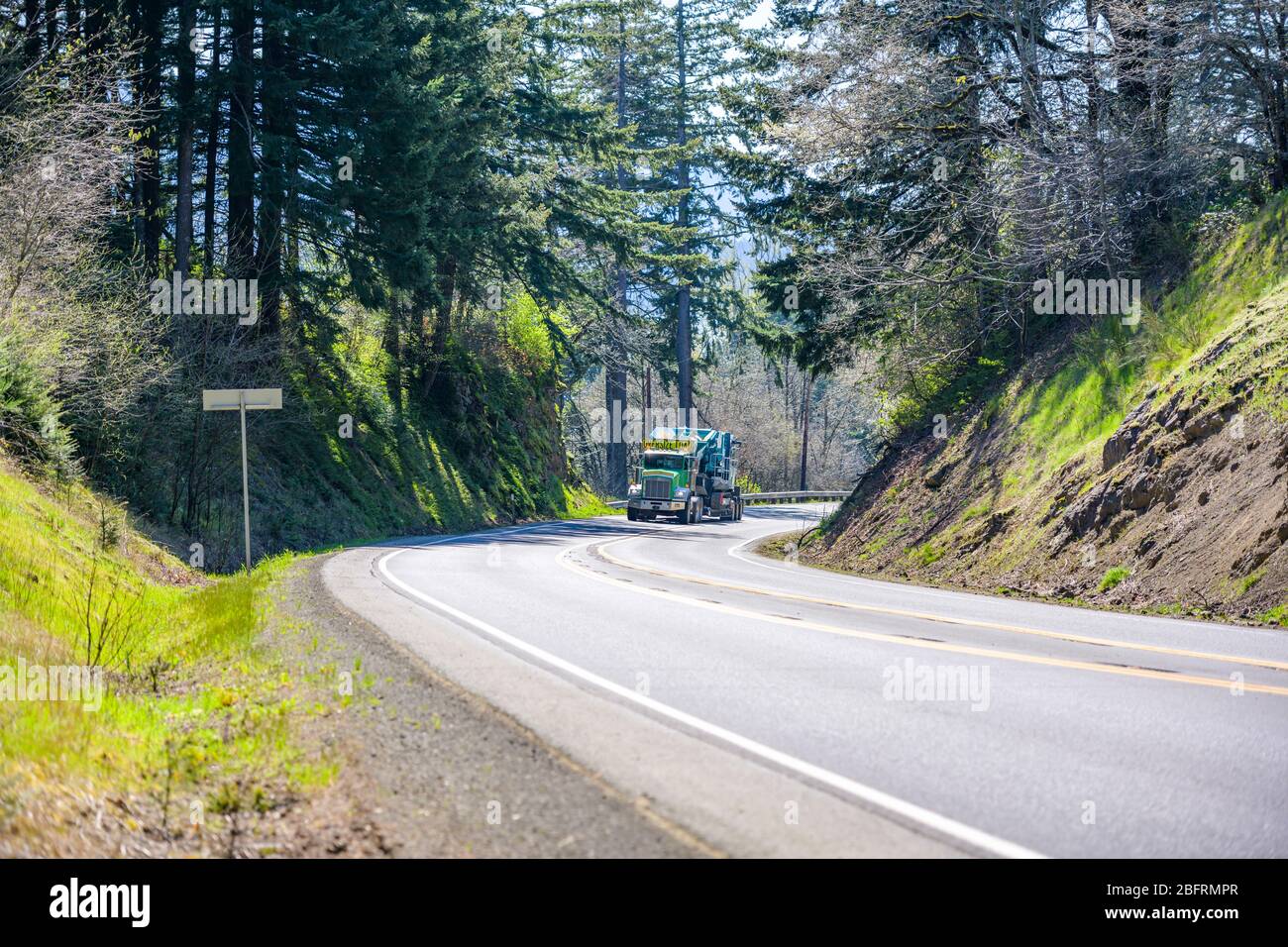 Oversize Load Semi Truck High Resolution Stock Photography and Images ...