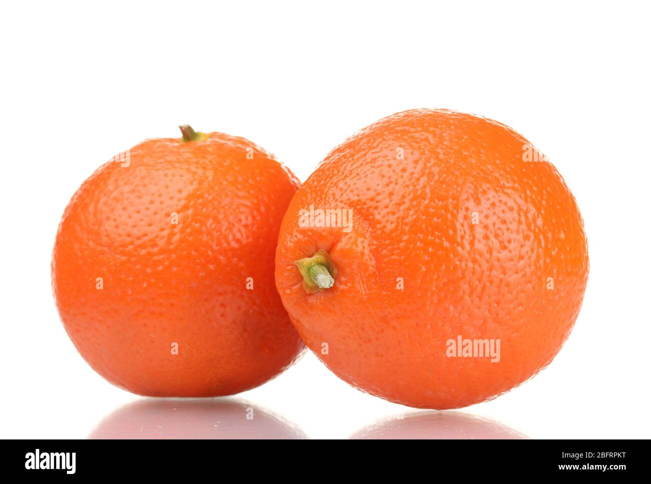 mineola fruits isolated on white Stock Photo - Alamy