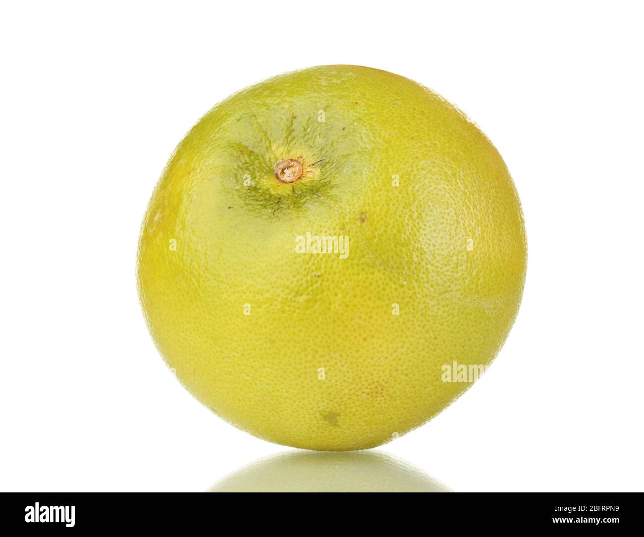 green grapefruit isolated on white Stock Photo - Alamy