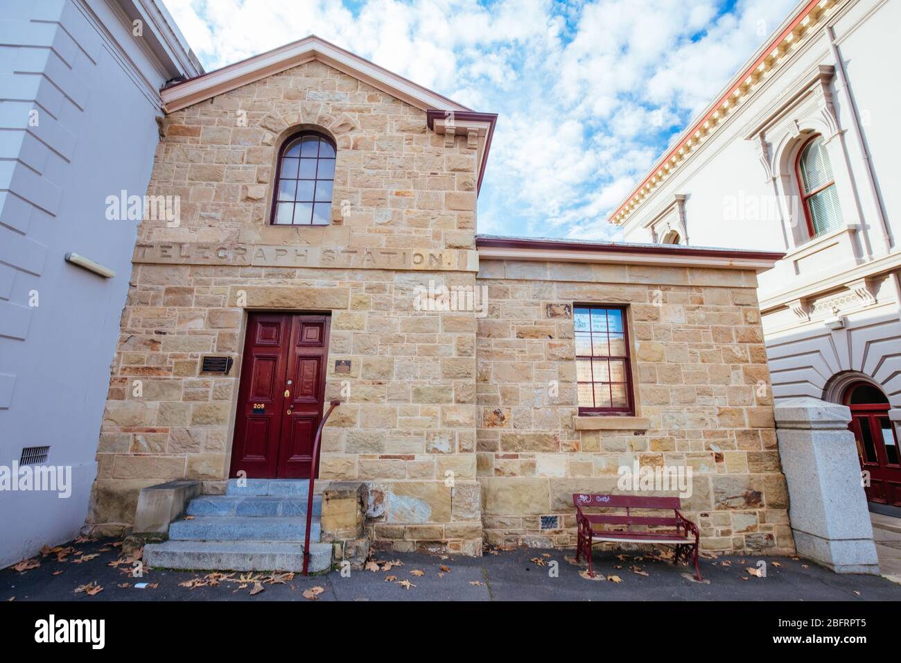 Castlemaine Telegraph Station in Victoria Australia Stock Photo - Alamy