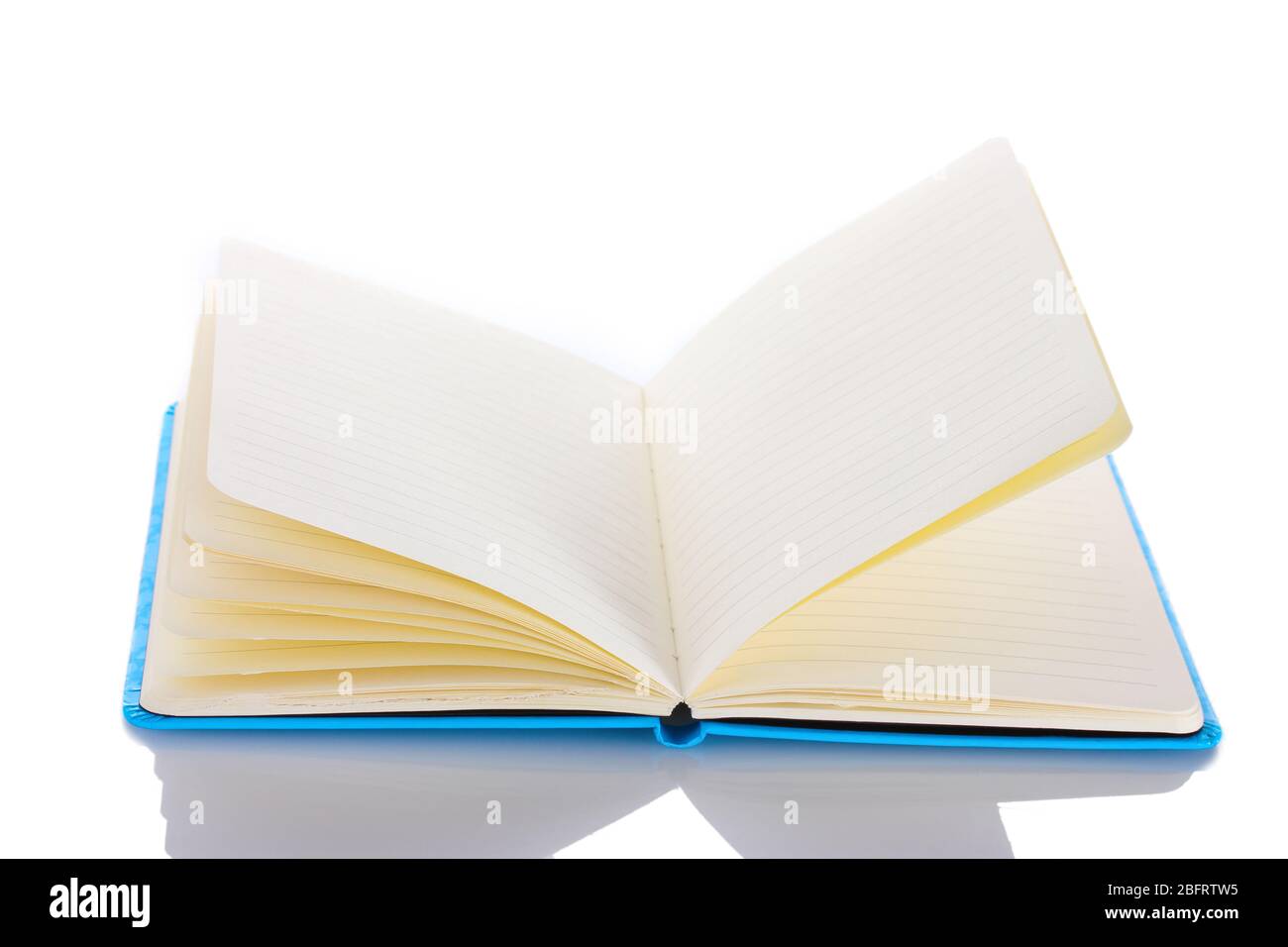 beautiful notebook isolated on white Stock Photo - Alamy