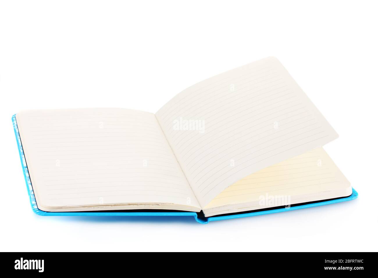 beautiful notebook isolated on white Stock Photo - Alamy