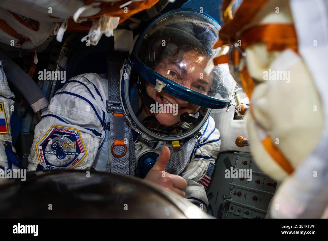 ZHEZKAZGAN, KAZAKHSTAN - 17 April 2020 - Expedition 62 crew member ...