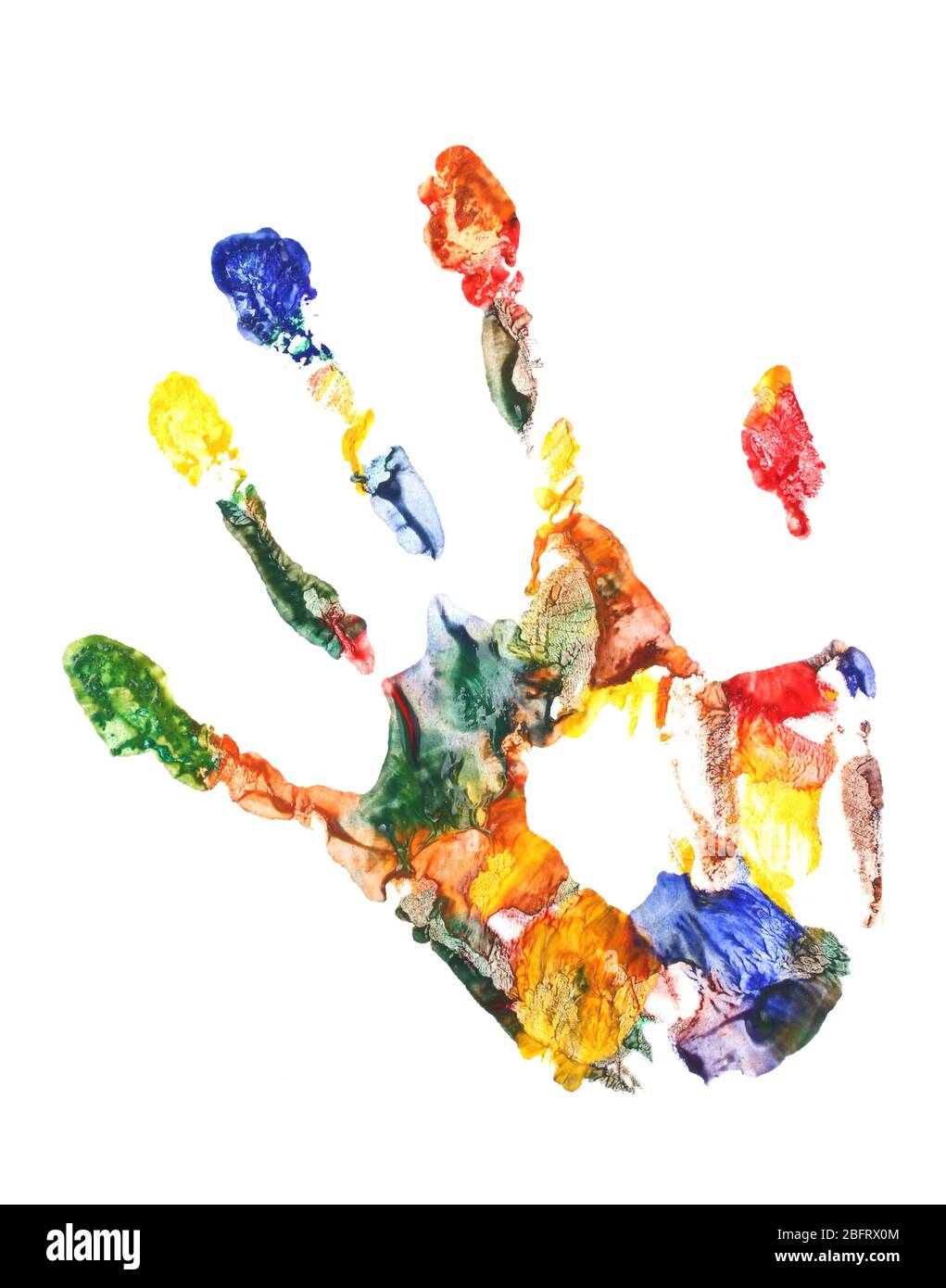 Hand print craft Cut Out Stock Images & Pictures - Alamy