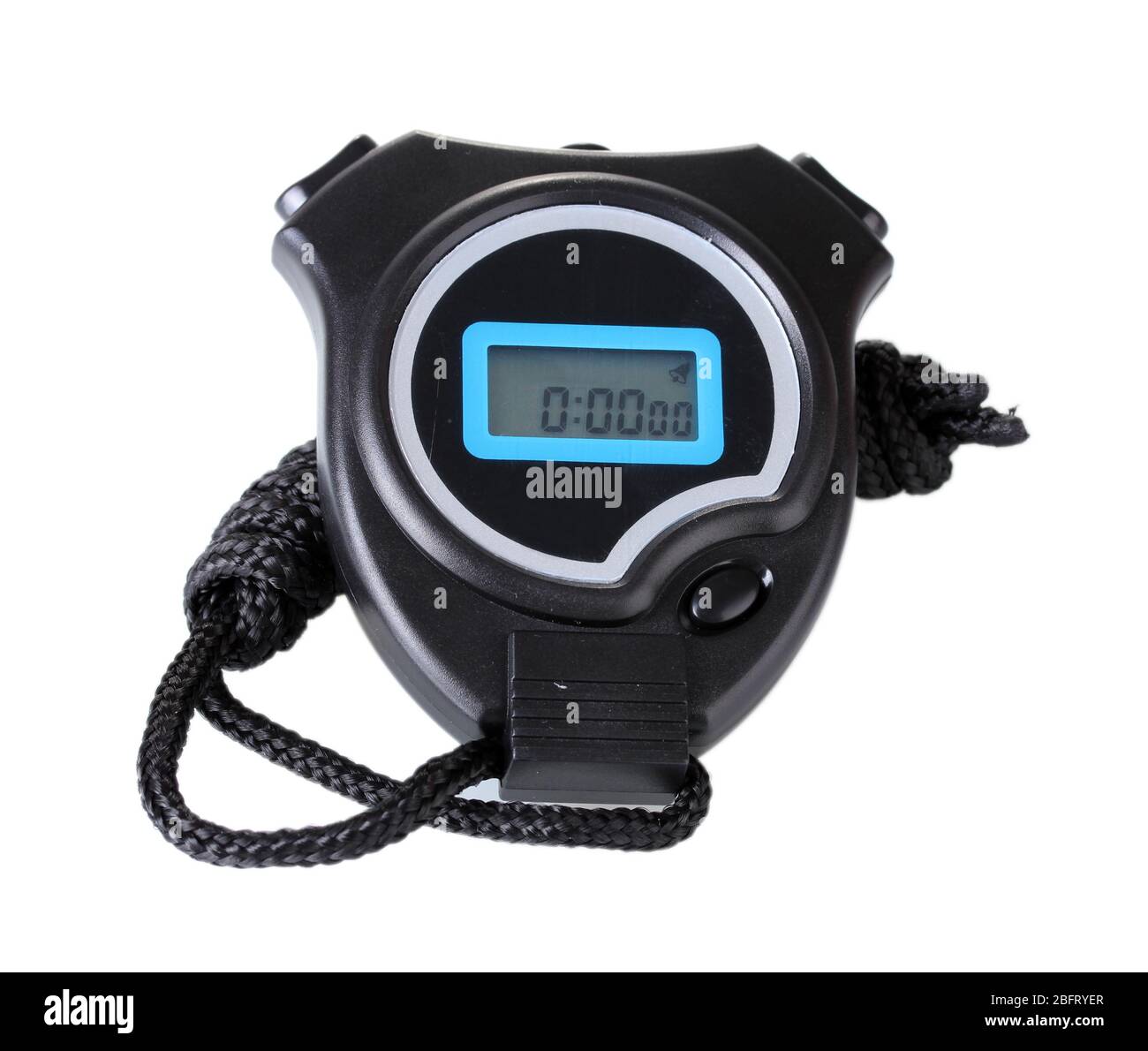 electronic sport timer isolated on white Stock Photo - Alamy