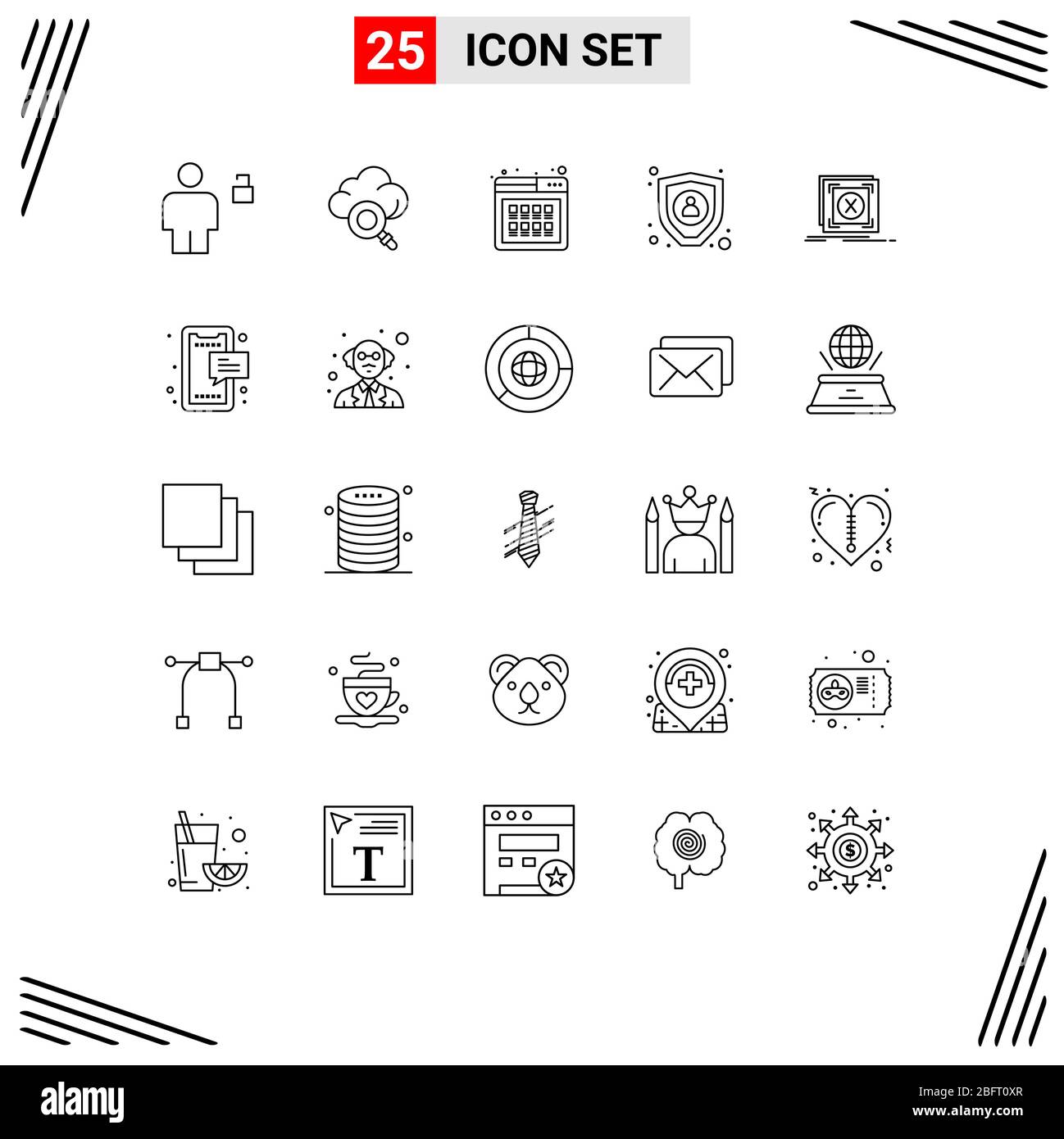 Personal messages Stock Vector Images - Alamy