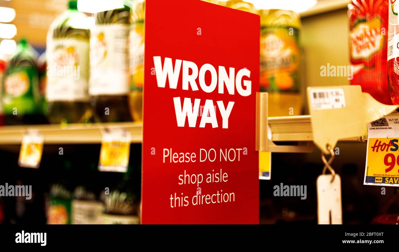 Wrong sign hi-res stock photography and images - Alamy