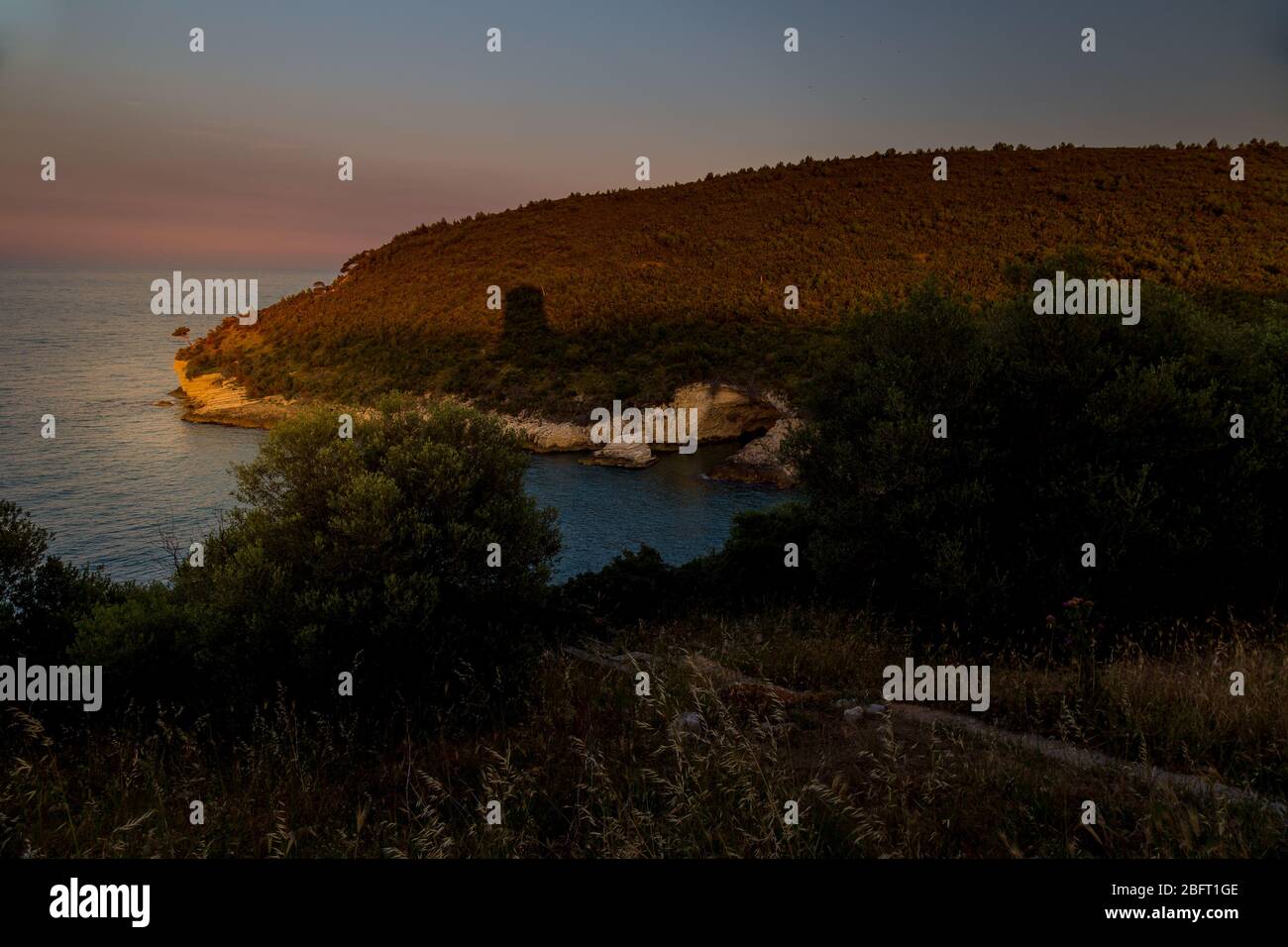 Panoramic summer view gargano coast hi-res stock photography and images ...