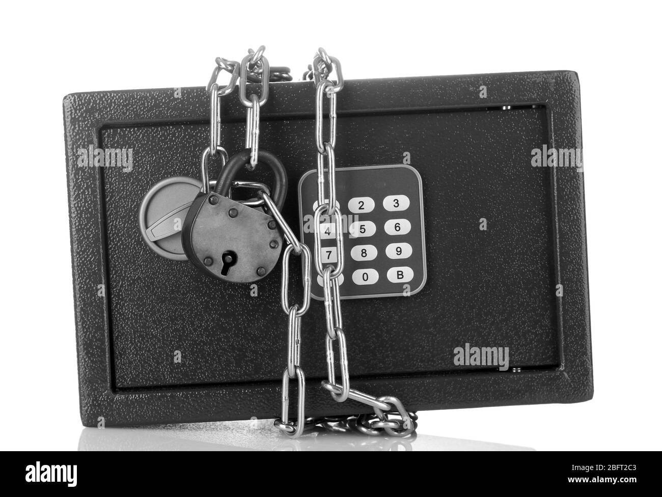 Combination lock on black Black and White Stock Photos & Images - Alamy