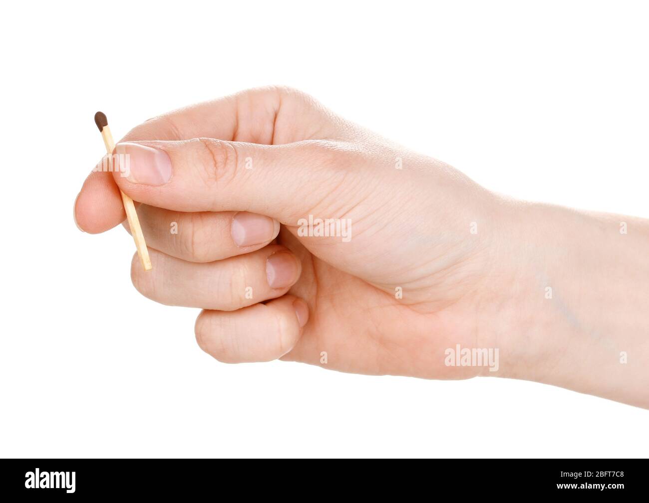 Match in hand hi-res stock photography and images - Alamy