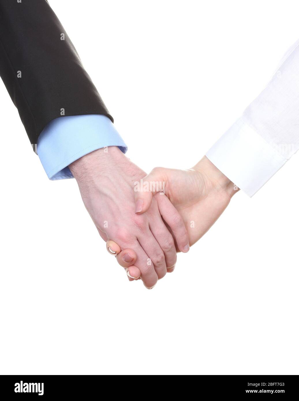 Business handshake isolate on hi-res stock photography and images - Alamy