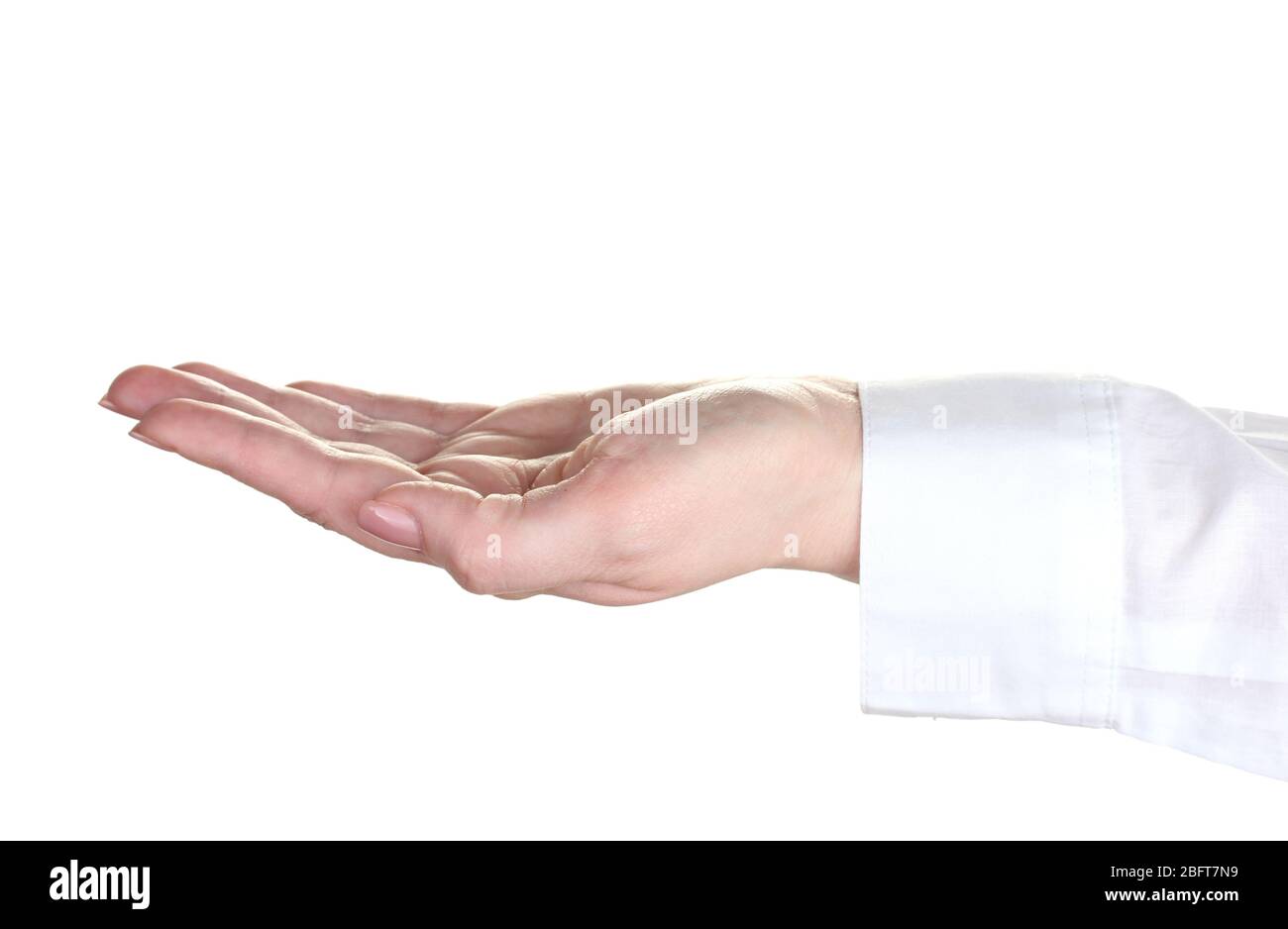 woman hand isolated on white Stock Photo - Alamy