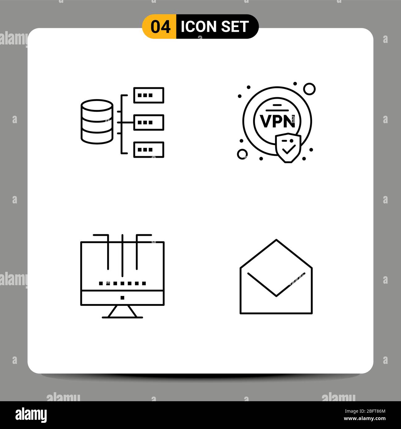 Vpn connections Stock Vector Images - Alamy