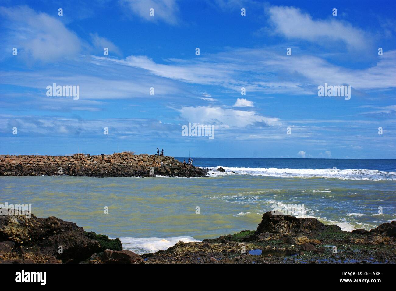 Pantai Karang Kolong Beach, Gombong, Kebumen, Central Java, Indonesia ...