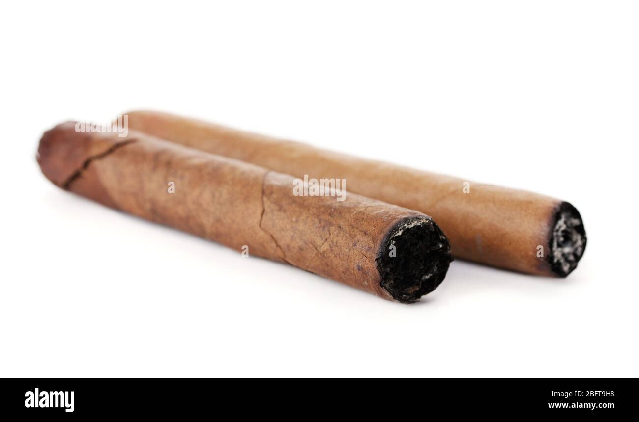 Two cigars Cut Out Stock Images & Pictures - Alamy