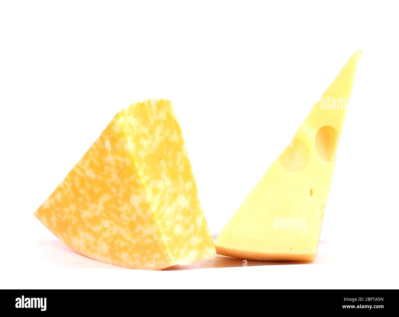 Cheese isolated on white Stock Photo - Alamy