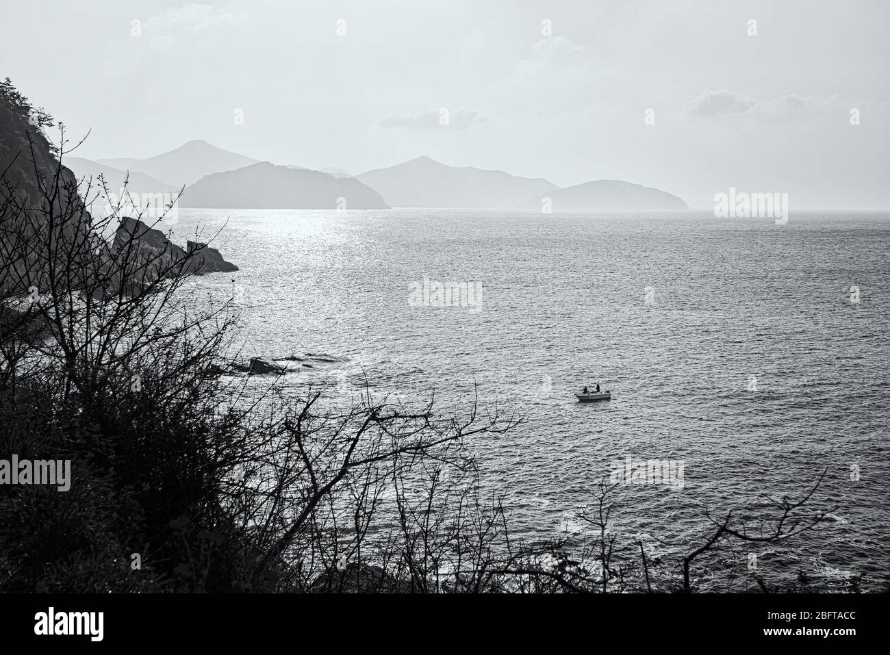 Gacheon Village, South Korea - 18 APRIL 2020: Namhae is a beautiful ...