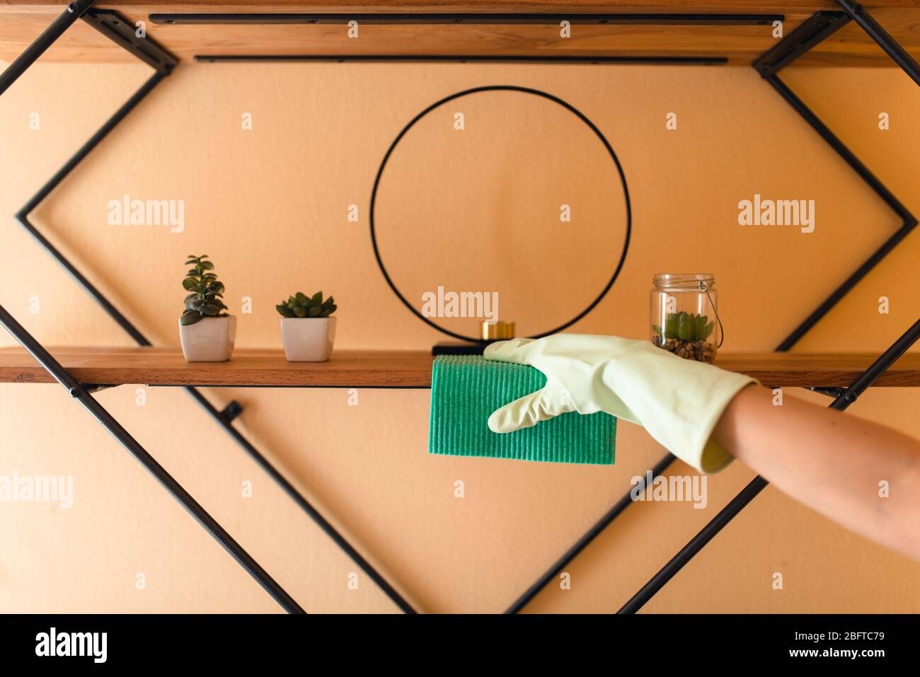 Furniture polish and cloth hi-res stock photography and images - Alamy