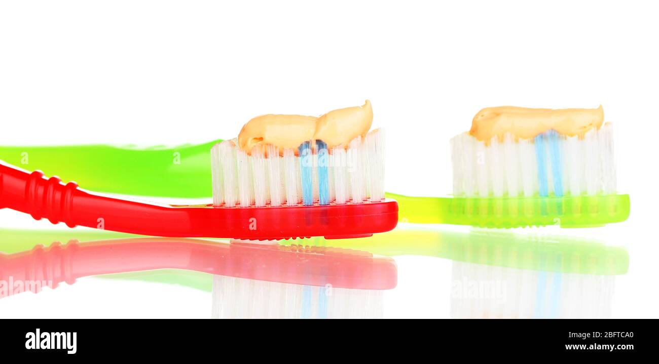 Toothpaste red white striped toothpaste hi-res stock photography and ...