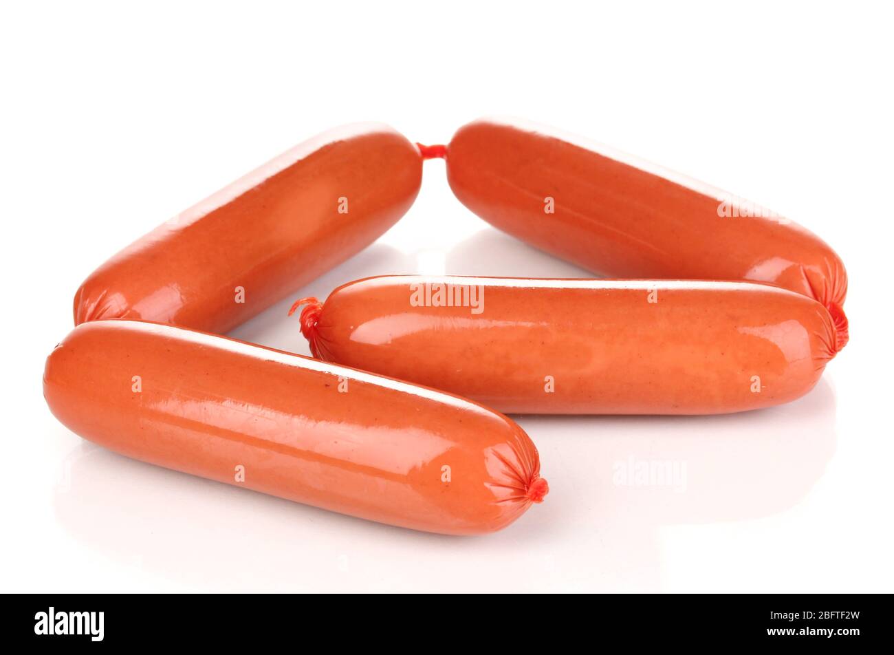Chain of sausages isolated hi-res stock photography and images - Alamy