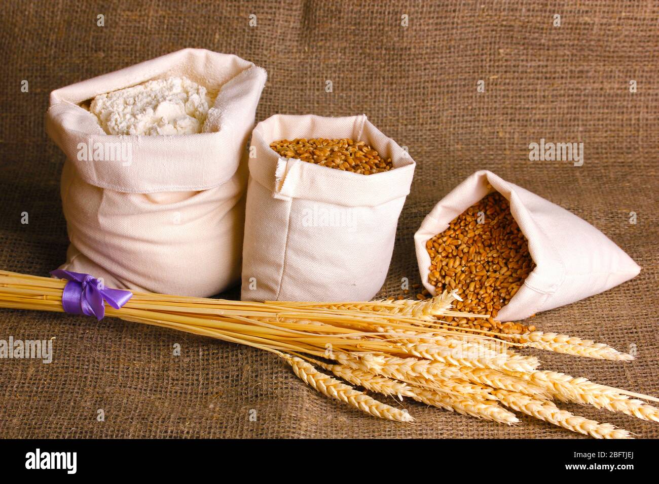 Whole grain flour packaging color hi-res stock photography and images ...