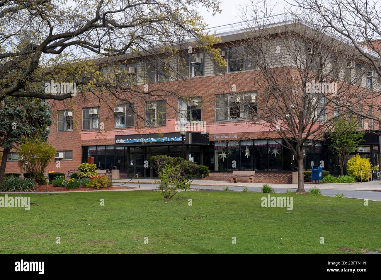 NEW YORK, NY - APRIL 19: The Coler Hospital campus on Roosevelt Island ...