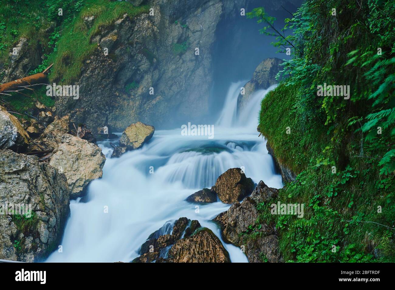 Golling waterfall, Golling, Salzburger Land, Austria Stock Photo - Alamy