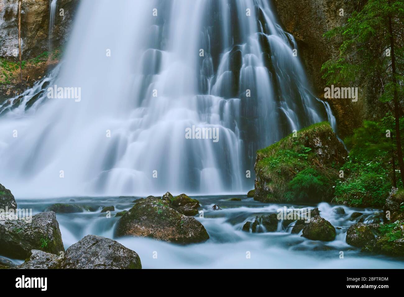 Golling waterfall, Golling, Salzburger Land, Austria Stock Photo - Alamy