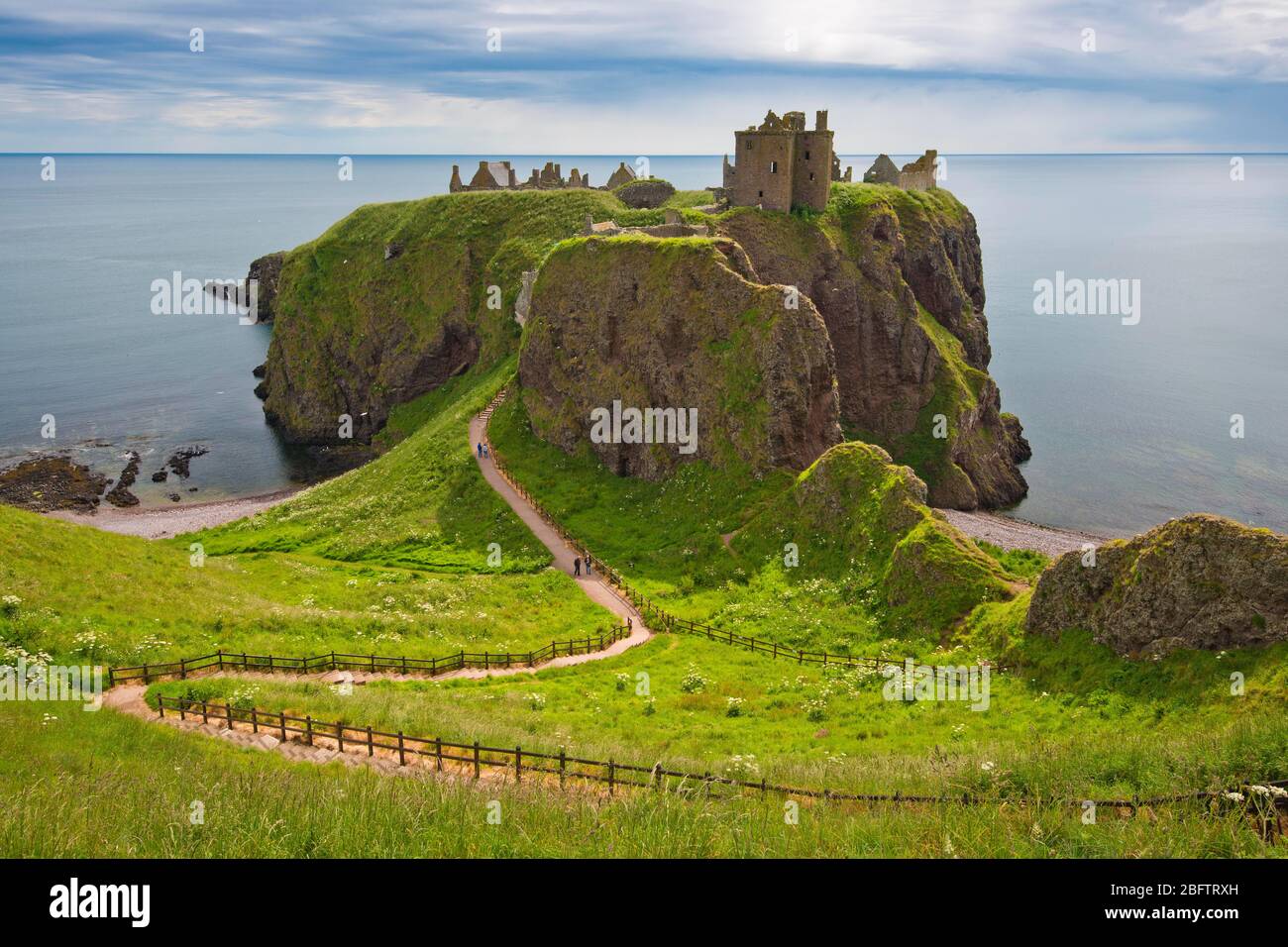 Dunnottar Castle, Stonehaven, Aberdeenshire, Scotland, United Kingdom ...