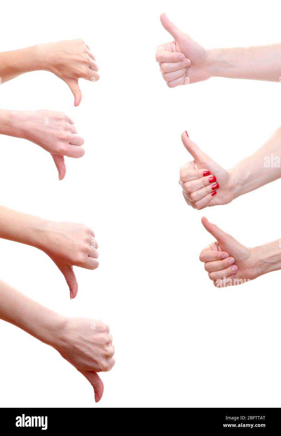 group of young people's hands isolated on white Stock Photo - Alamy