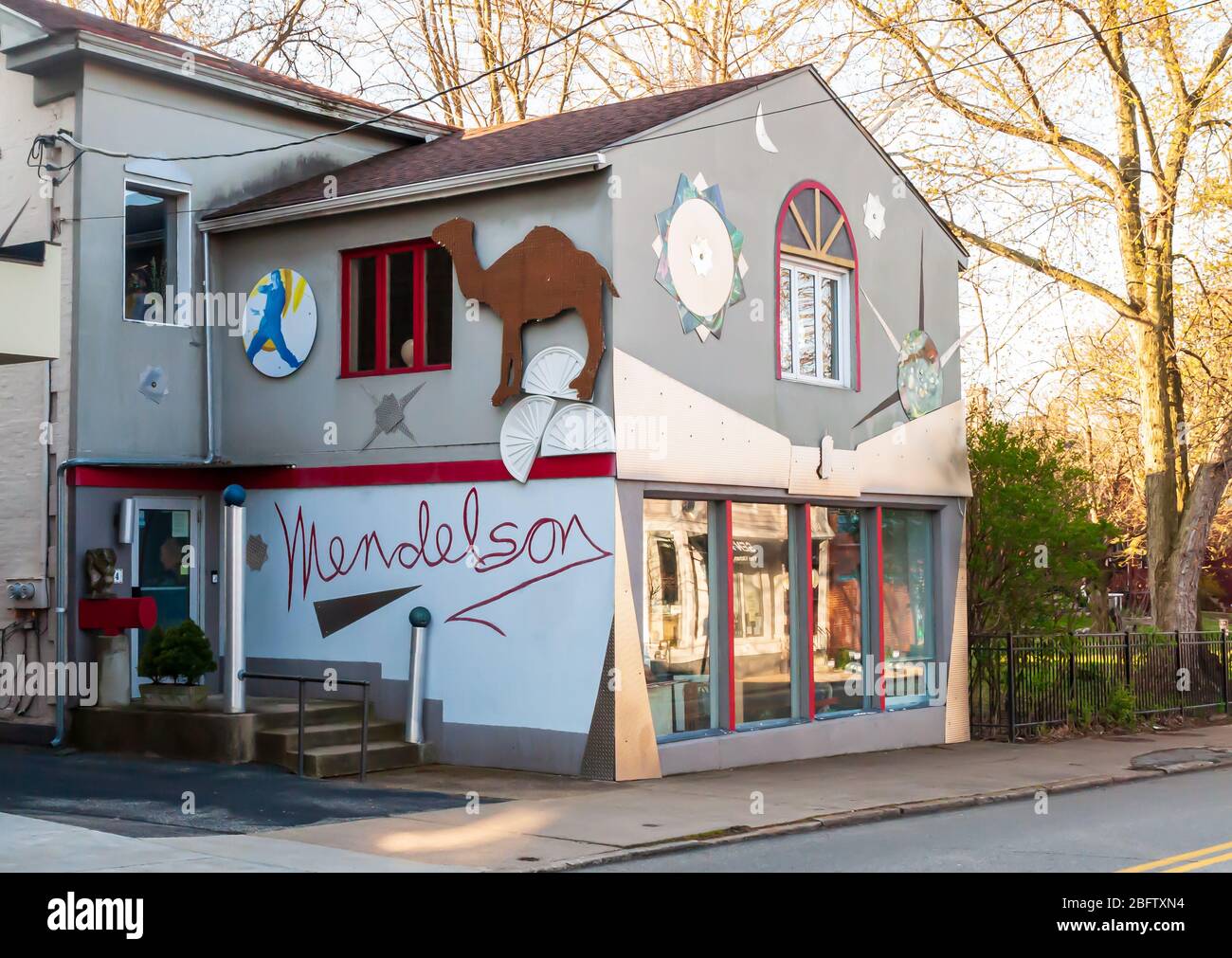 Mendelson Gallery, an art gallery, first opened in 1980 on Ellsworth ...