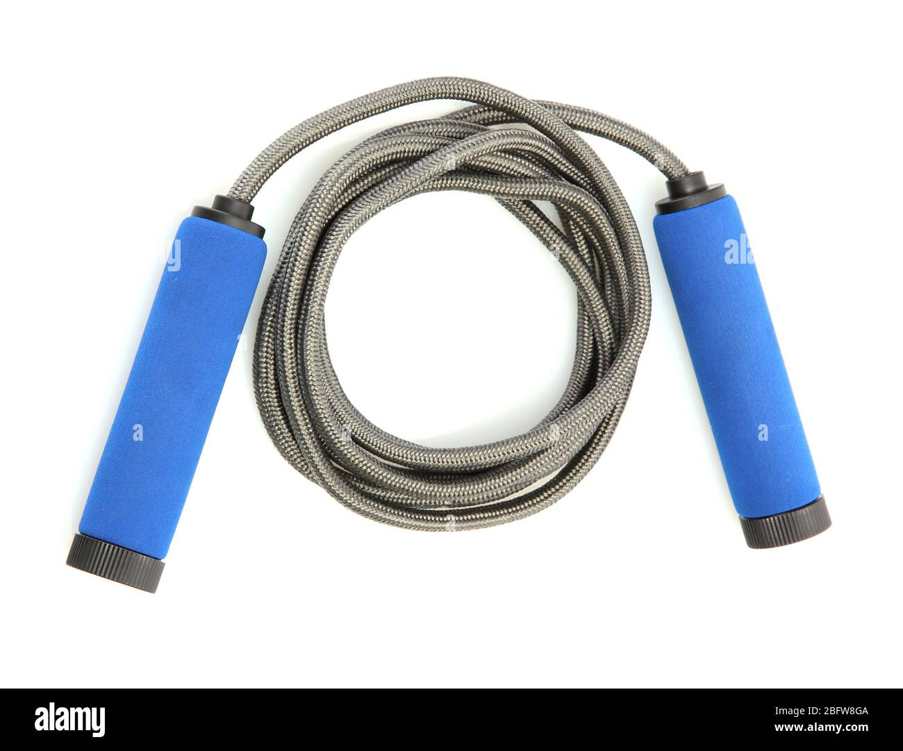 skipping rope isolated on white Stock Photo - Alamy