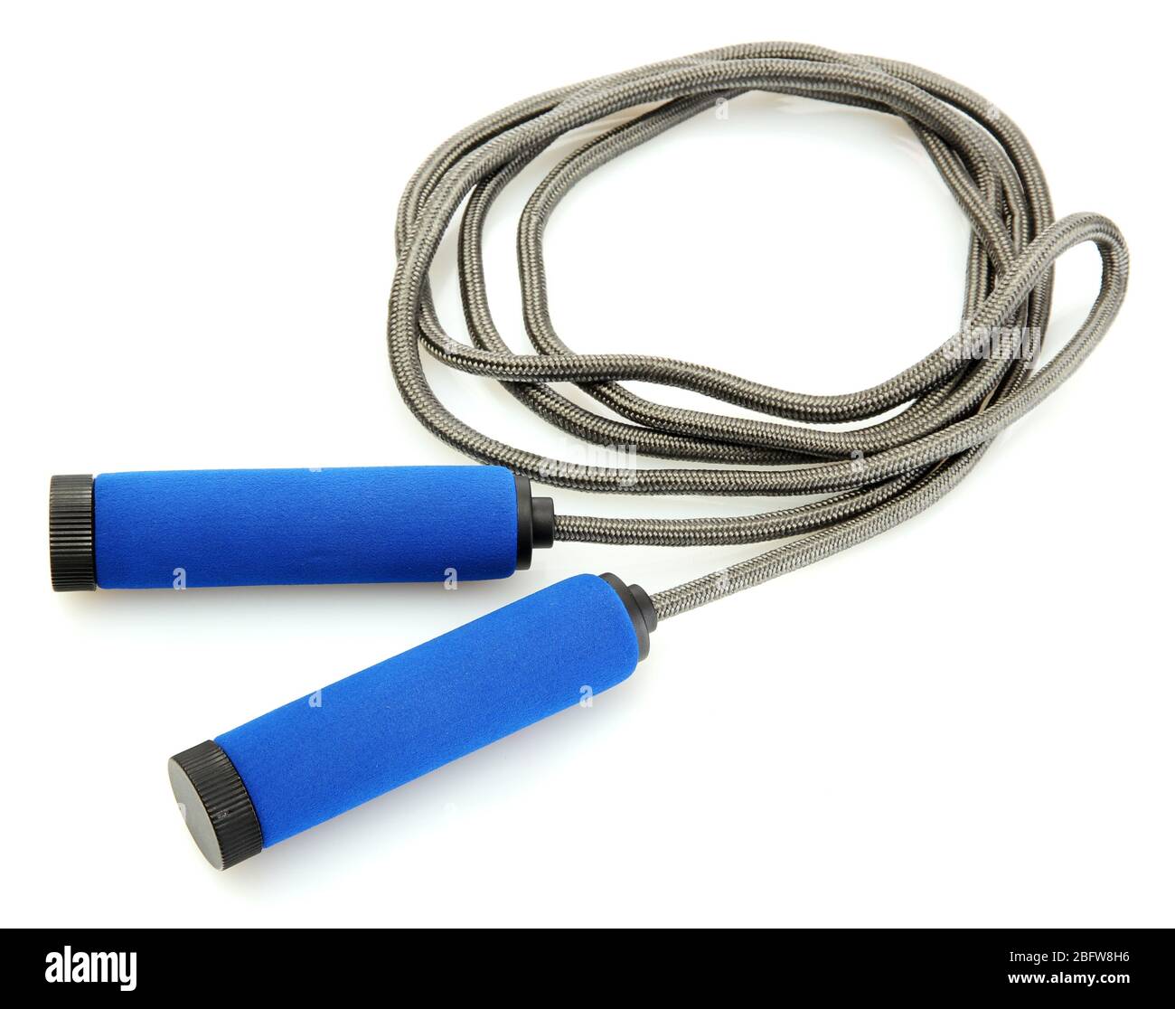 skipping rope isolated on white Stock Photo - Alamy