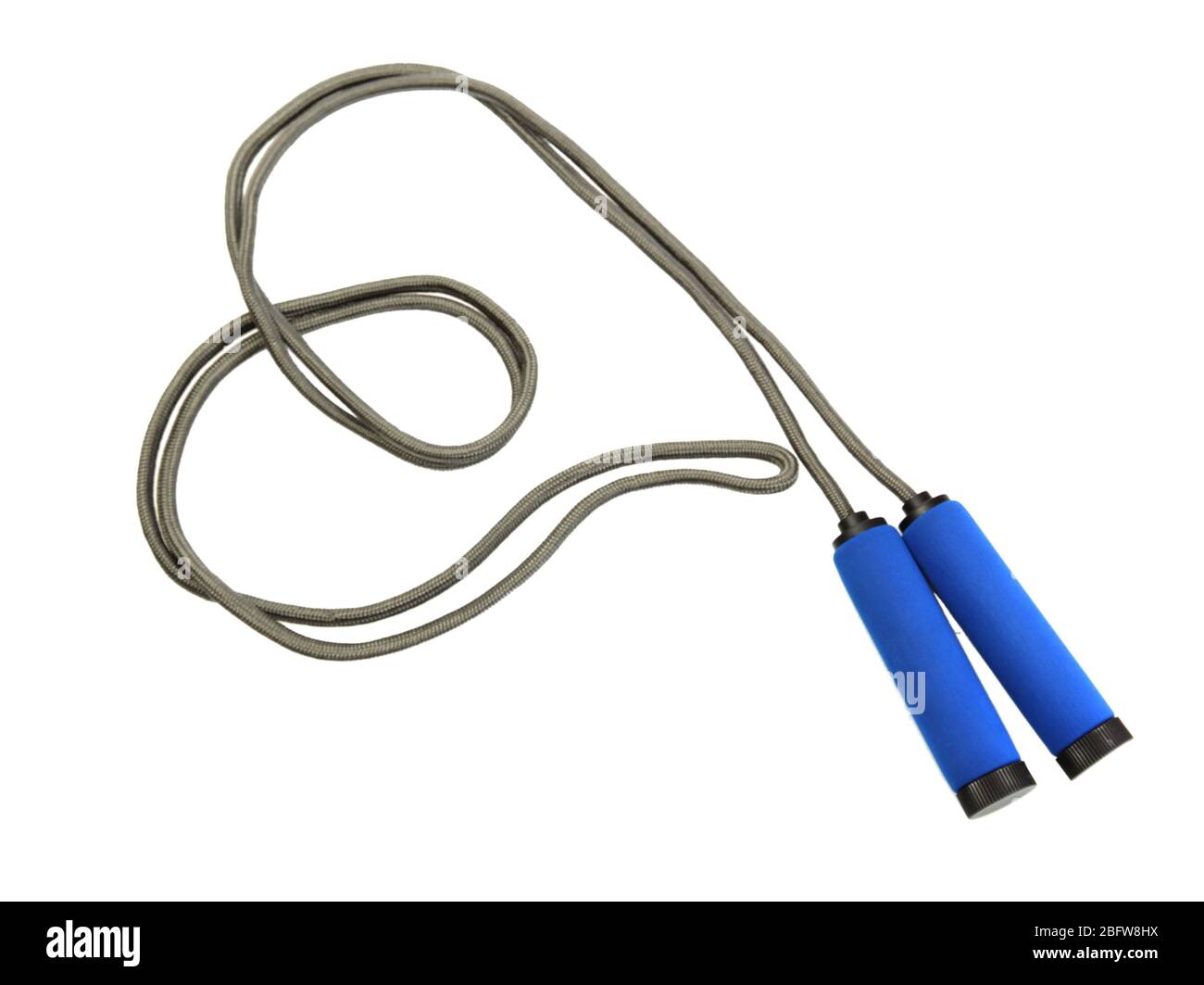 skipping rope isolated on white Stock Photo - Alamy