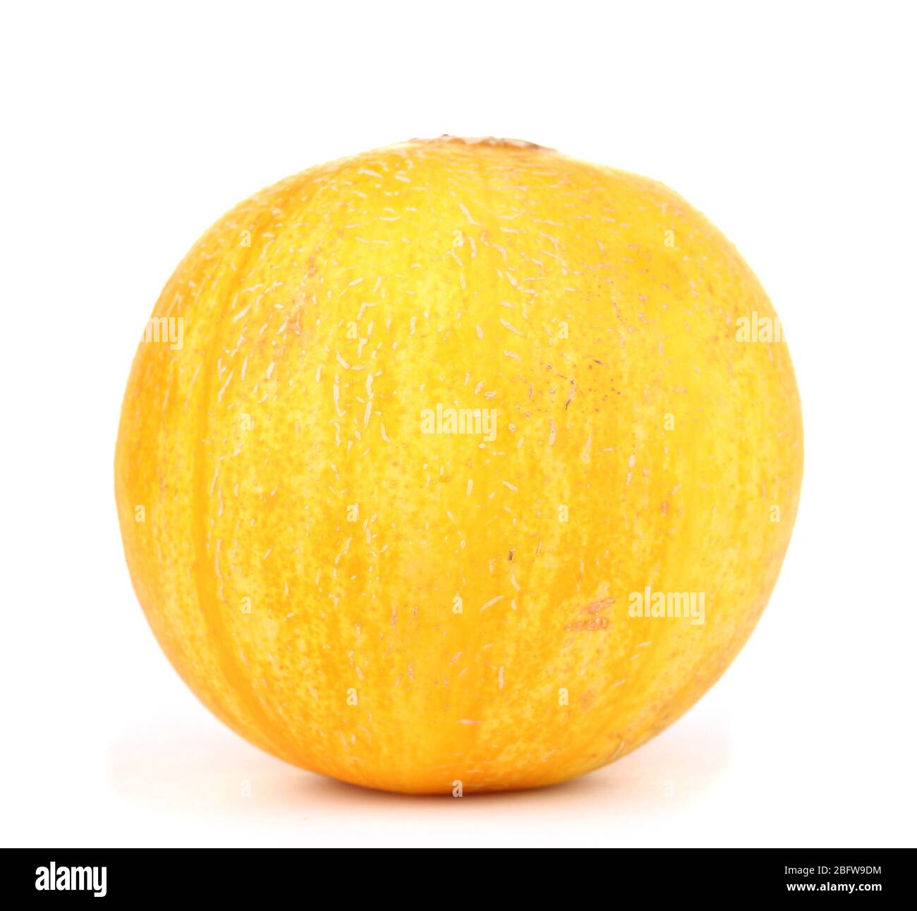 Ripe melon isolated on white Stock Photo - Alamy